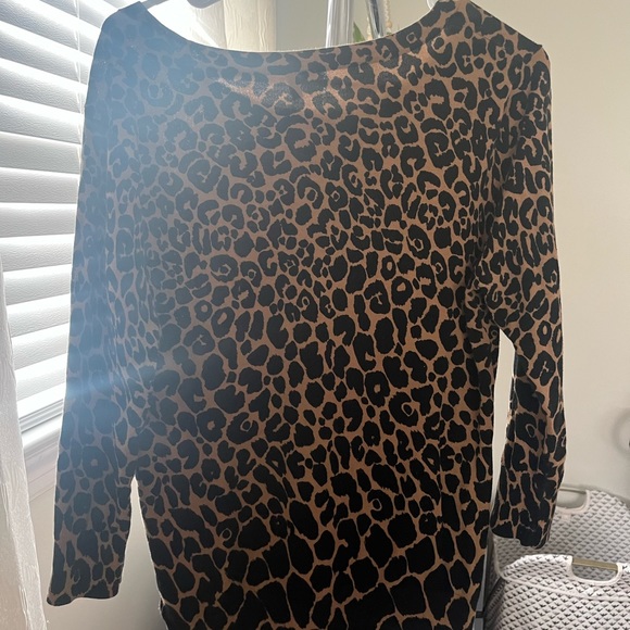 Madison | Sweaters | Cheetah Print Sweater | Poshmark